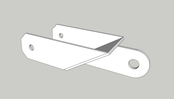 One-hole Rafter Tie Rod Bracket – Timberplates